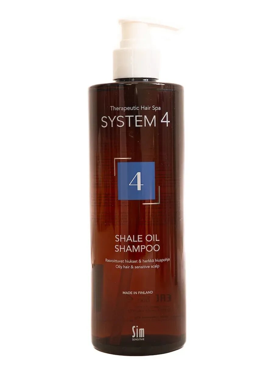 System 4 Шампунь для жирных волос №4, Система 4, 500 мл