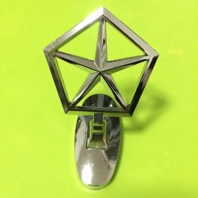 1 шт, 5-конечная звезда, пентаграмма, лошадь, газ, олень, летающий орел, металлический самоклеящийся автомобильный стоячий капюшон, эмблема, орнамент, значки