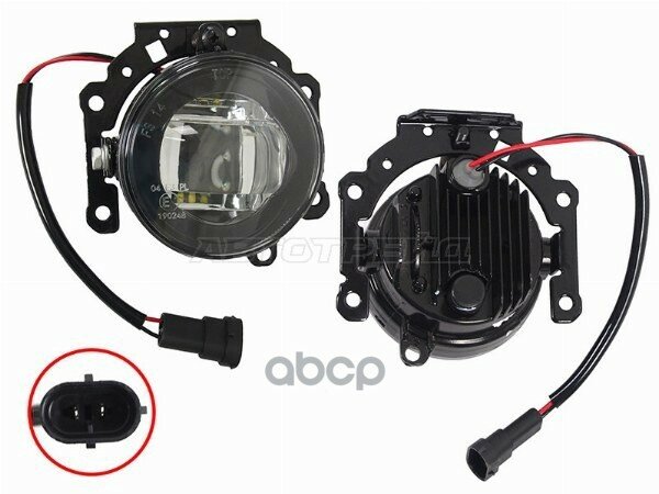 Фара противотуманная (Справа=Слева/ LED/ 6000-6500K) Mitsubishi Lancer 11-17 / Outlander 05-22 Sat арт. ST-26-0003