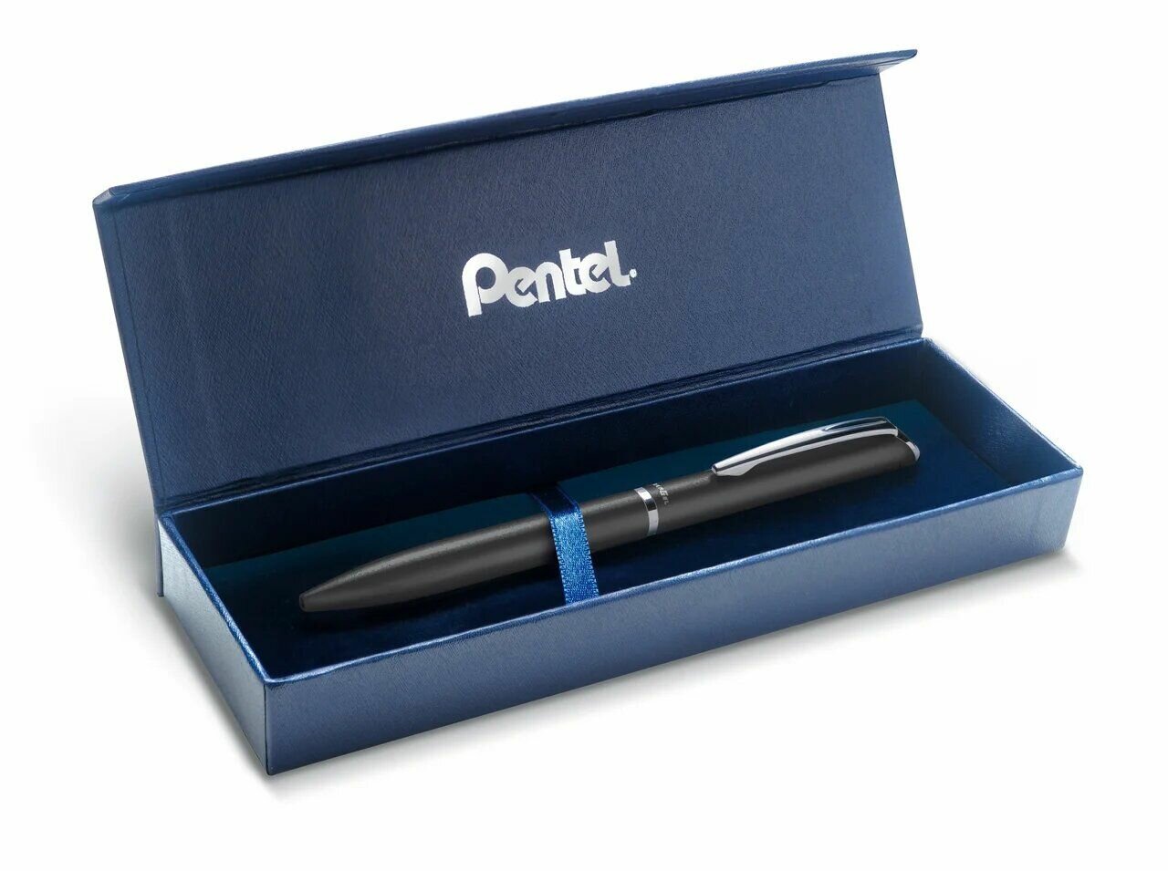 Гелевая ручка Pentel "EnerGel", черная, диаметр 0,7 мм, в подарочной упаковке