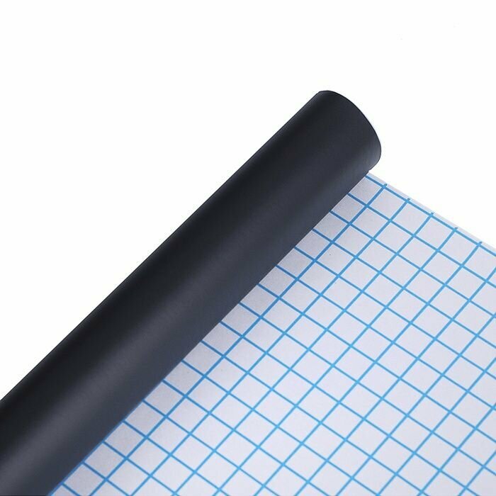 Самоклеящаяся пленка deVENTE матовая "Repair & Craft" 60х300 см, PVC 80 мкм, в рулоне, черная (8117439)