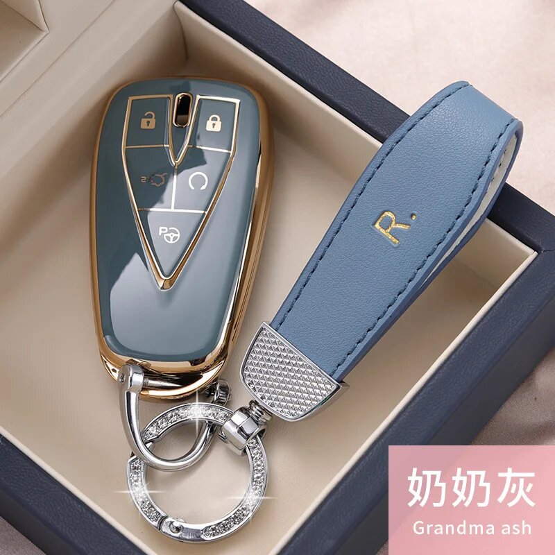 Новинка ТПУ чехол для автомобильного ключа с дистанционным управлением защитный чехол для Changan CS35 Plus CS55 Plus CS75 Plus 2019 2020 аксессуары для ключей