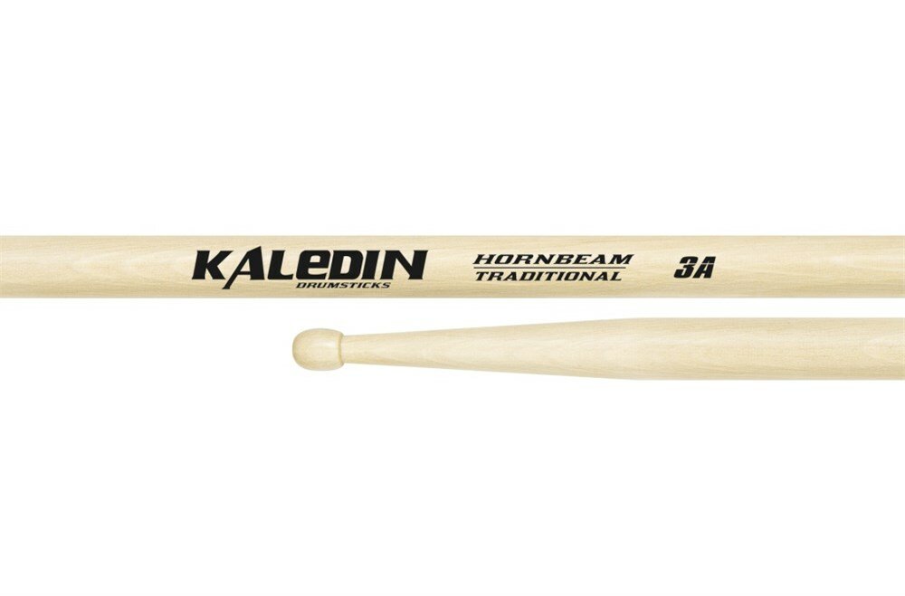 Kaledin Drumsticks 7KLHB3A 3A Барабанные палочки, граб, деревянный наконечник