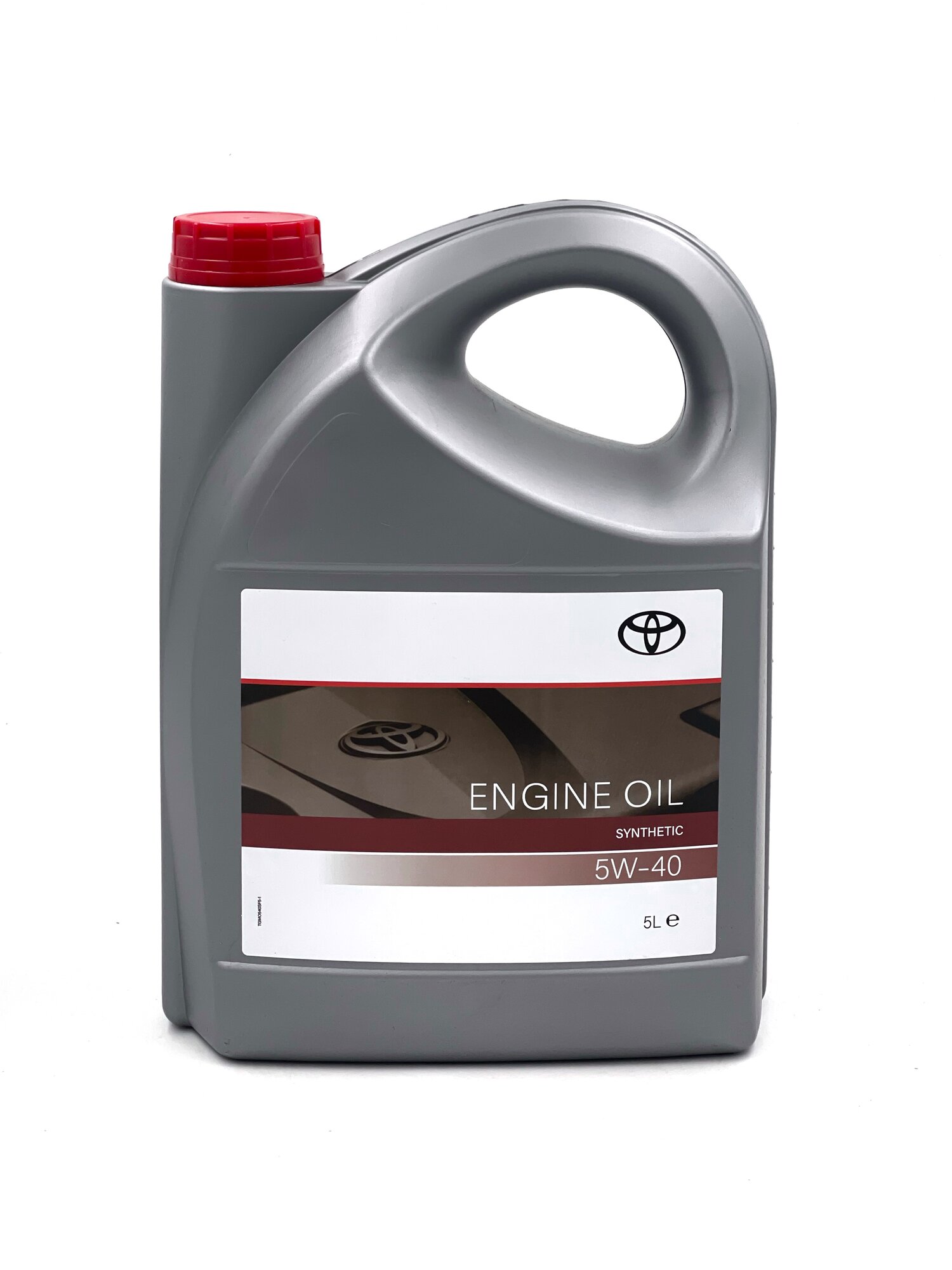 Масло моторное TOYOTA Engine Oil 5W-40 синтетическое, 5 литров