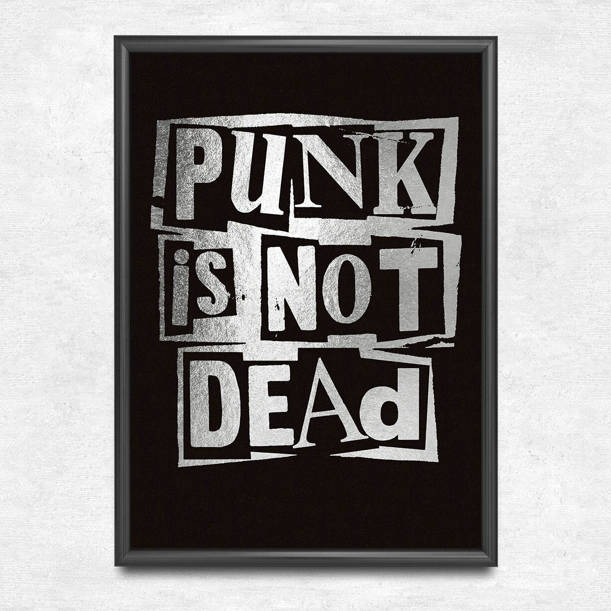 Постер Punk rock. Панки. Плакат Панк рок