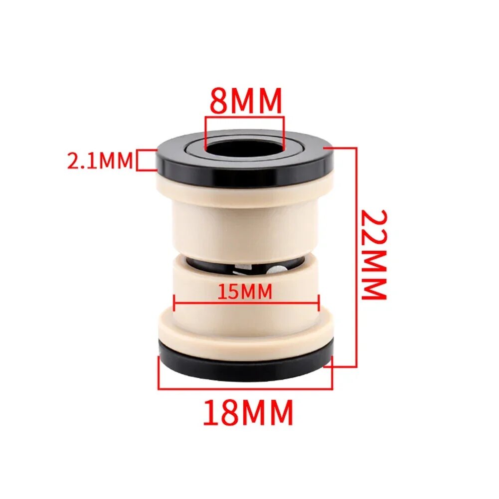 Велосипедные амортизаторы DU для Fox Rockshox 22-68 мм 22mm