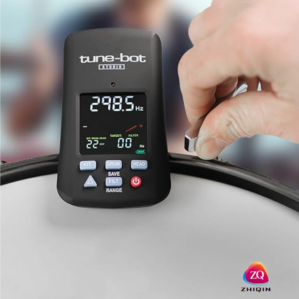 Tune-Bot Studio TBS-001 Цифровой барабанный тюнер для джазовых барабанов