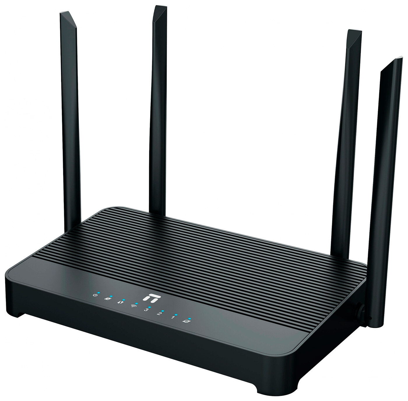 Роутер беспроводной Netis NX31 AX3000, 10/100/1000BASE-TX, черный