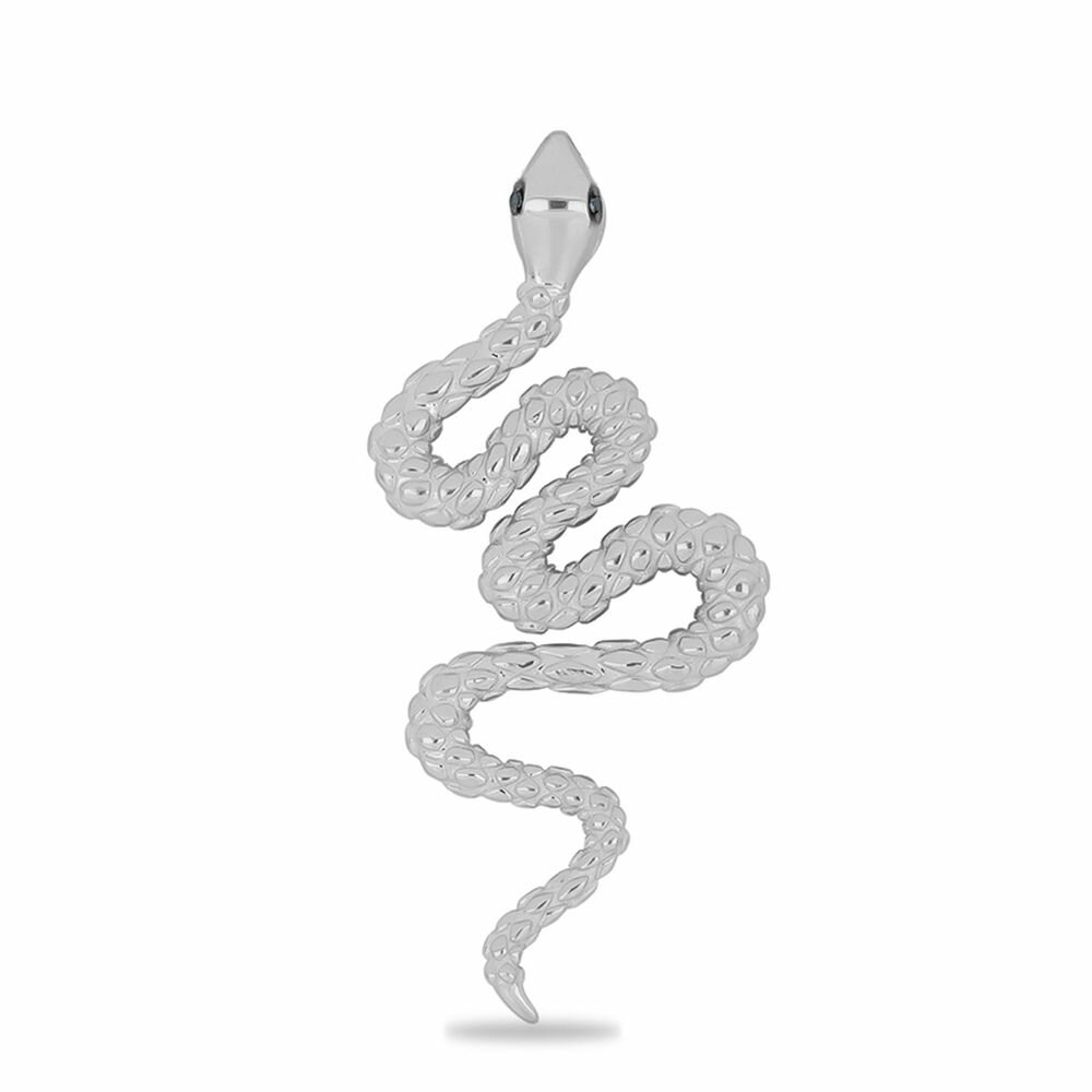 Подвеска, серебро, 925 проба, родирование, шпинель