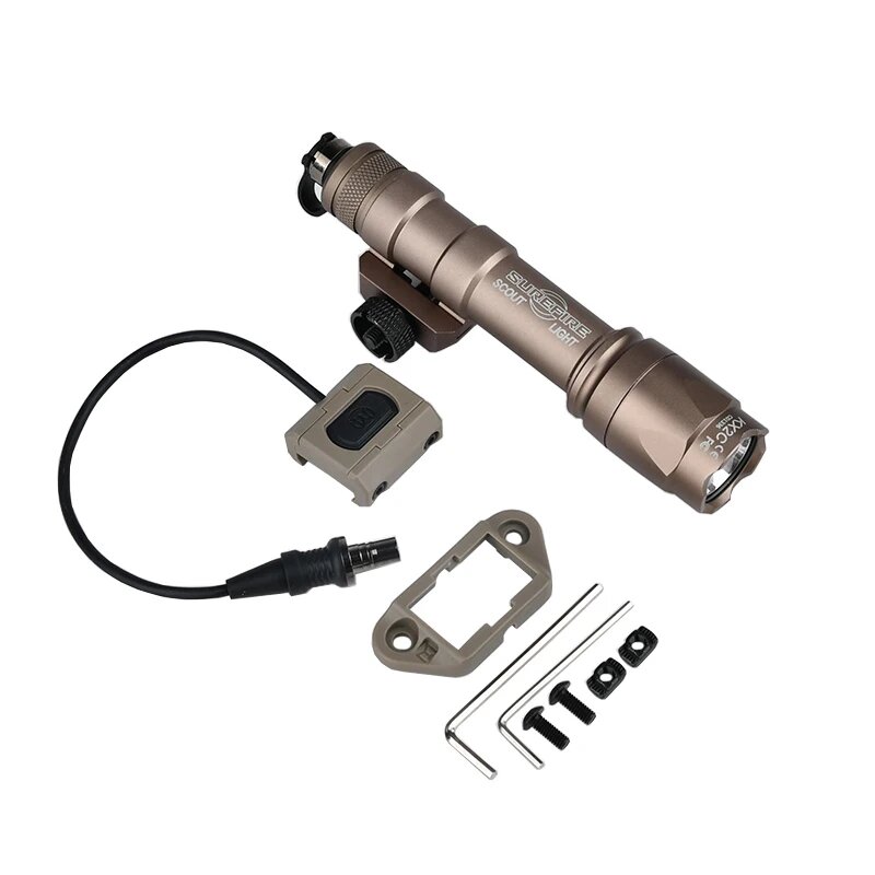Surefire M600/M300 тактический фонарик алюминий M600 SET1 DE, No battery