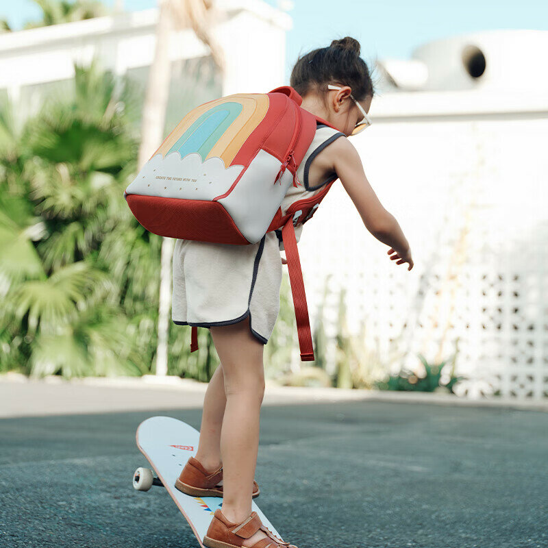 Zoy Zoii Elementary School Backpack, Children's Backpack, Girls' Backpack for Grades 1-6, Large Capacity, Ultra-Light, Comfortable, Breathable Backpack