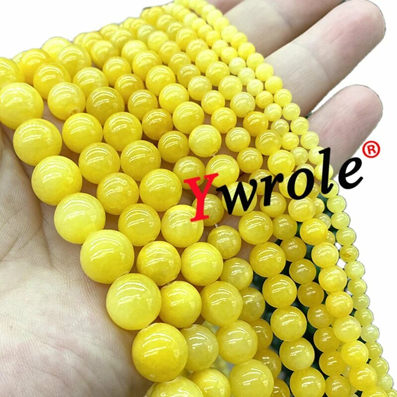 Нефритовые бусины для украшений 4-12 мм, 15 дюймов, YWROLE 4mm about 91pcs