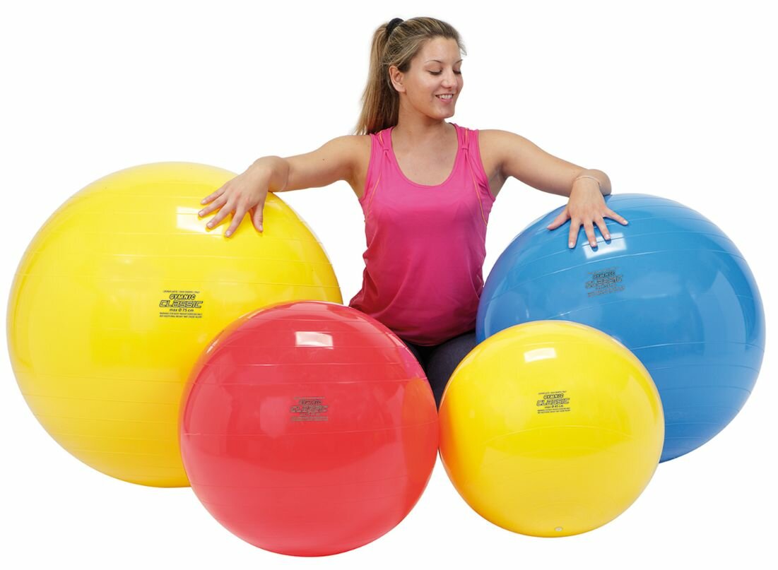 Мяч "Gymnic Classic Plus" 65 см синий