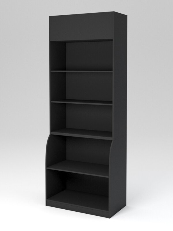 Витрина для алкоголя №4, Черный. Производитель товара - компания Westcom.