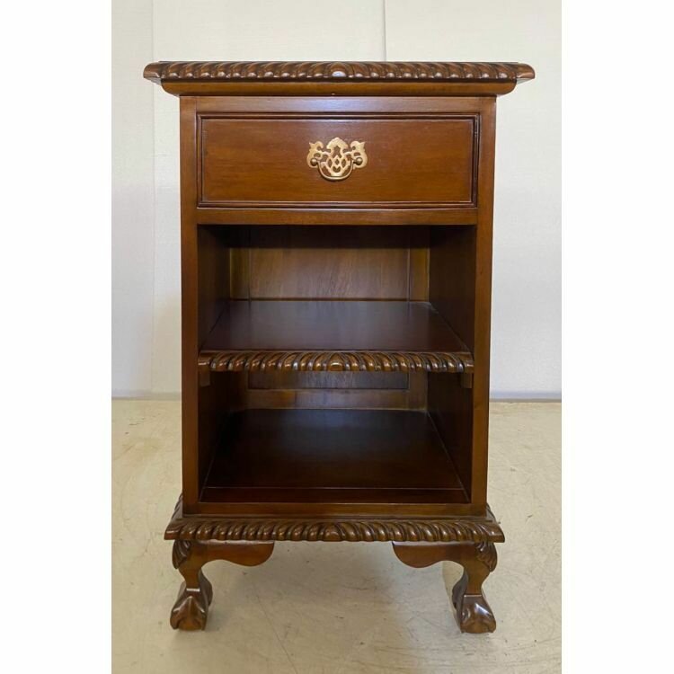 Прикроватная тумбочка BCD 183 Индонезия массив красного дерева 85х59х40 см