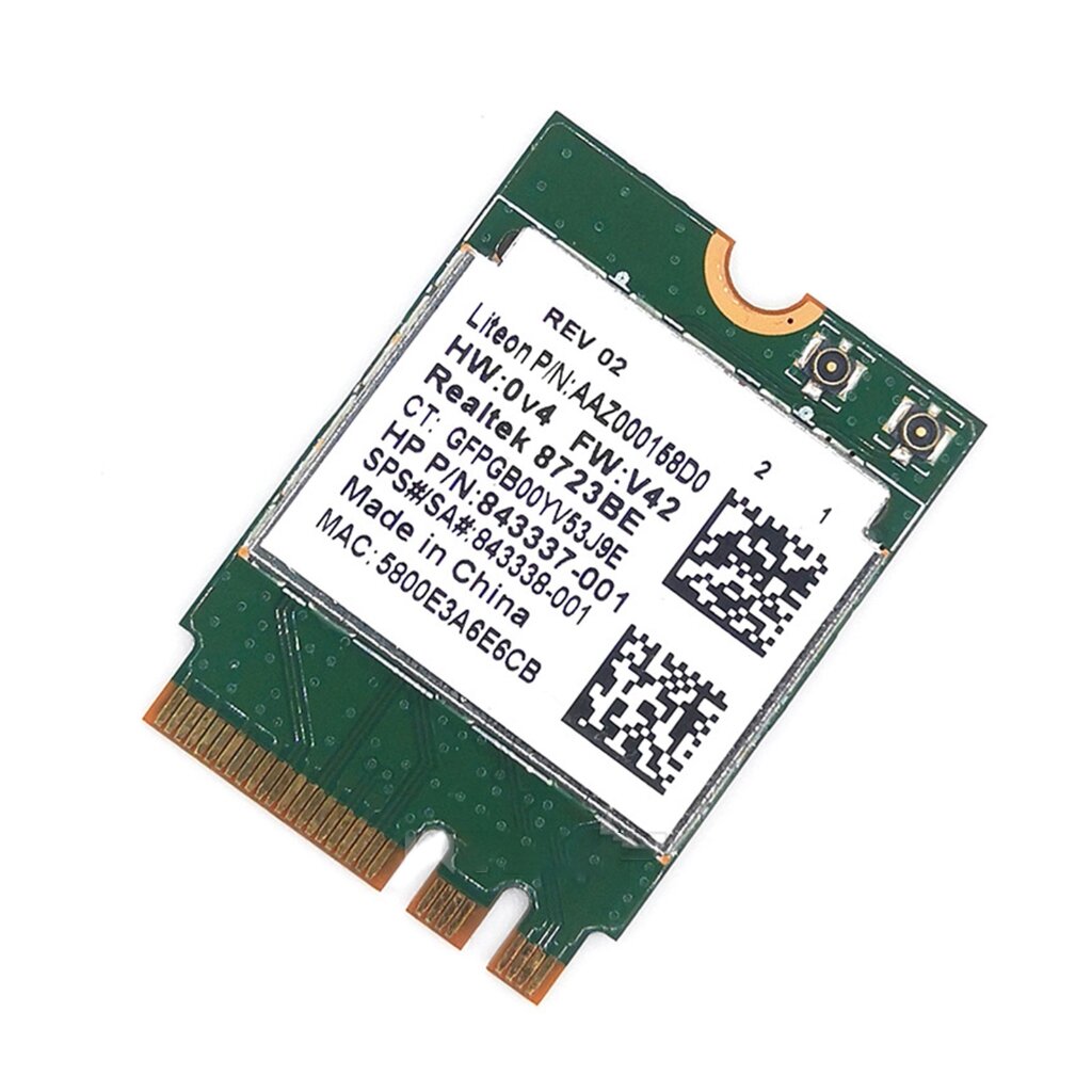 Адаптер Wi-Fi и Bluetooth RTL8723BE