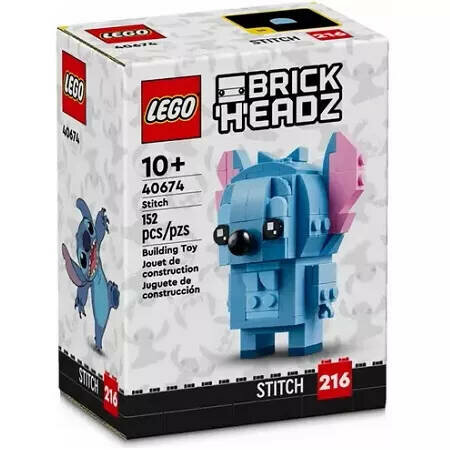 Конструктор LEGO BrickHeadz 40674 Стич