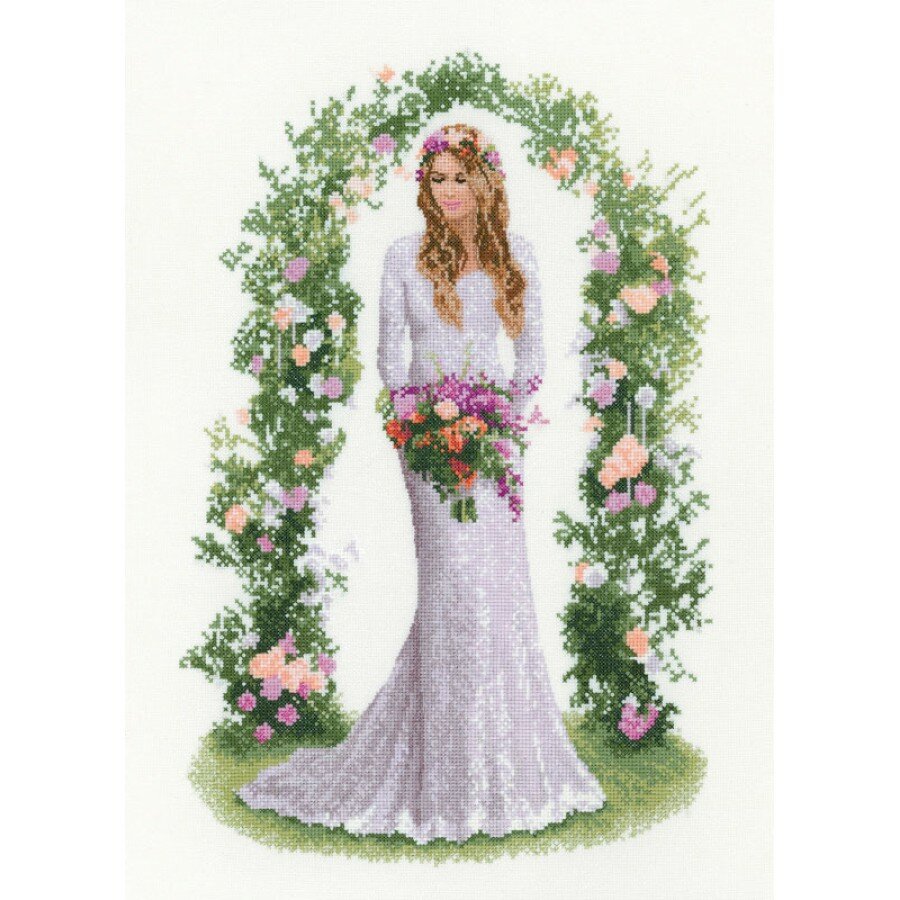 Набор для вышивания Лаура 26,5 х 41 см HERITAGE JLLA1510E