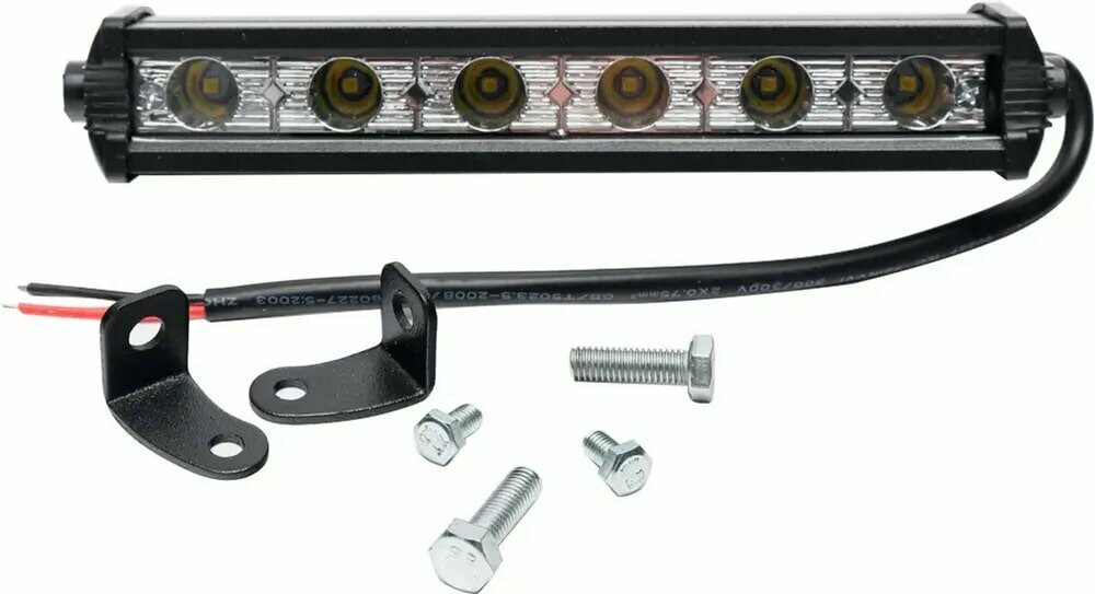 Автомобильная светодиодная фара (балка) 18W 12-24в узкая 185мм