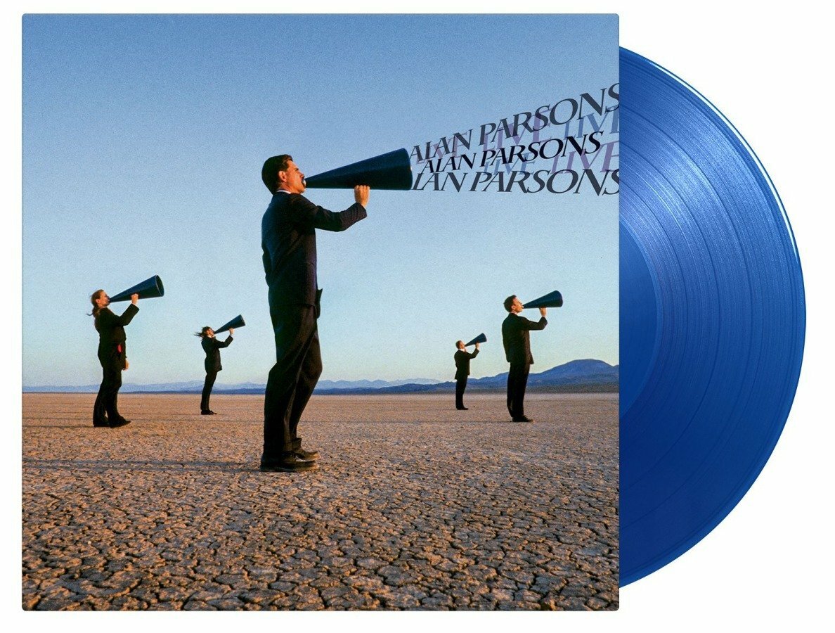 Alan Parsons - Live - Numbered, Limited to 1500, 45RPM, Blue 2LP - новая виниловая пластинка