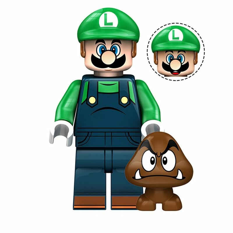 Серия Супер Марио Минифигурки блоки /Луиджи Йоши Принцесса Пич