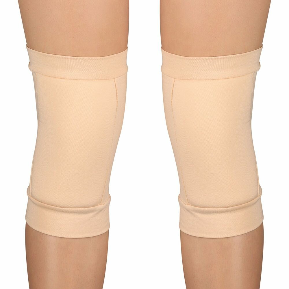 Наколенники для гимнастики INDIGO SM-113-B р. L бежевый