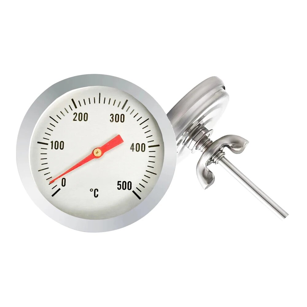 Термометр для духовки 0-500°C, 52 мм, Bracket style