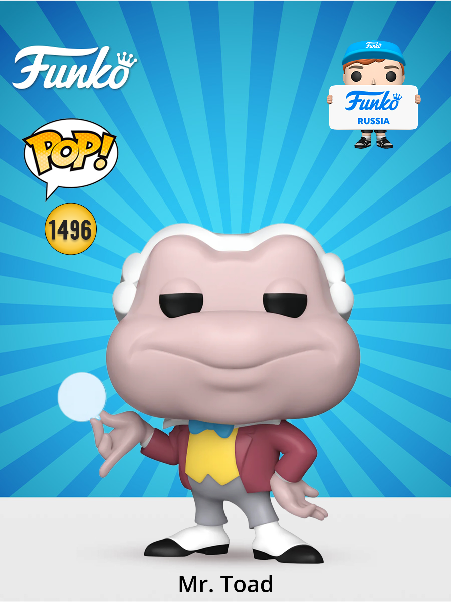 Фигурка Funko POP! Disney The Adventures of Ichabod and Mr. Toad Mr Toad NYCC24 (Exc) (1496) 78901