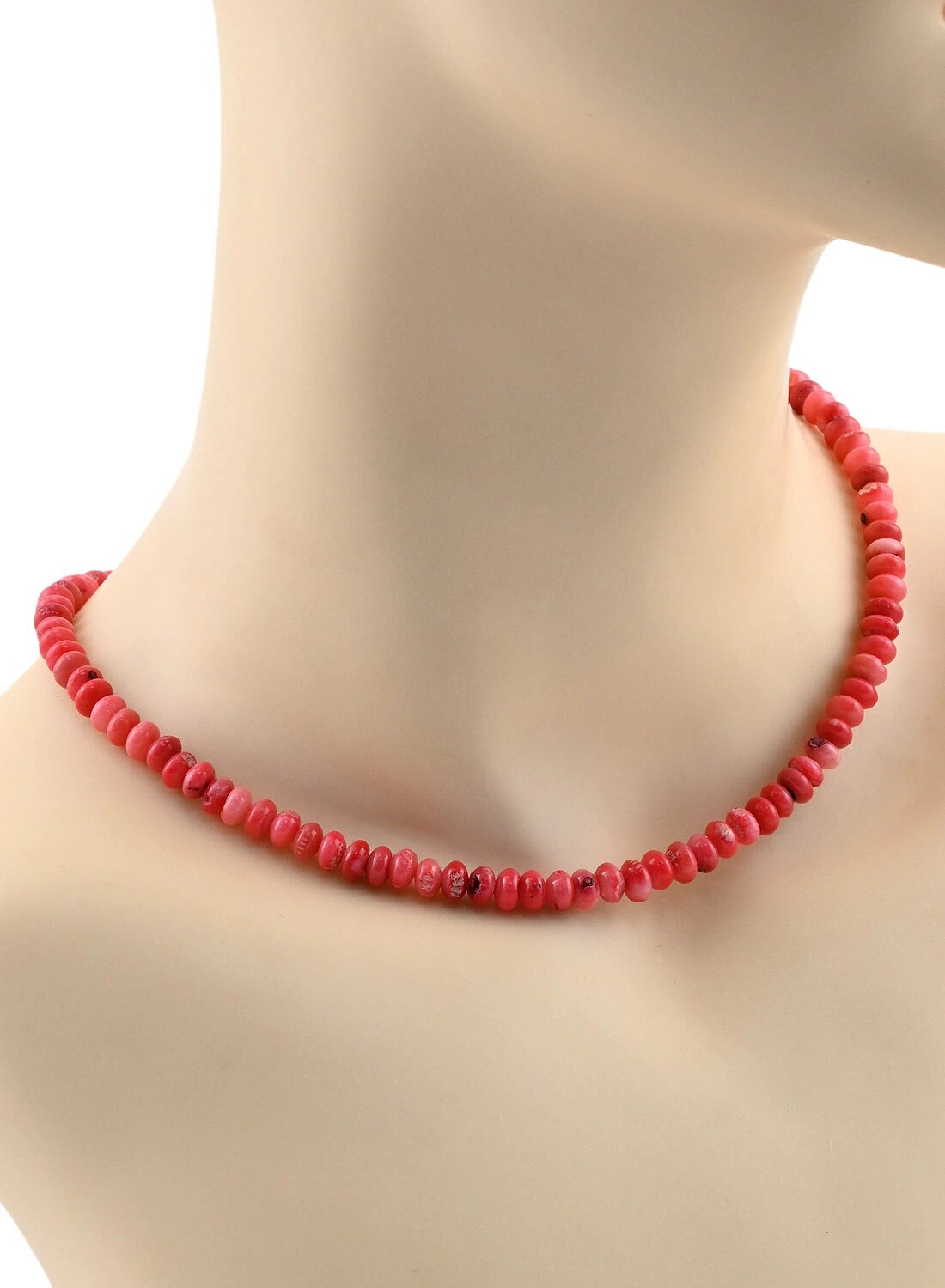 Бусы, коралл