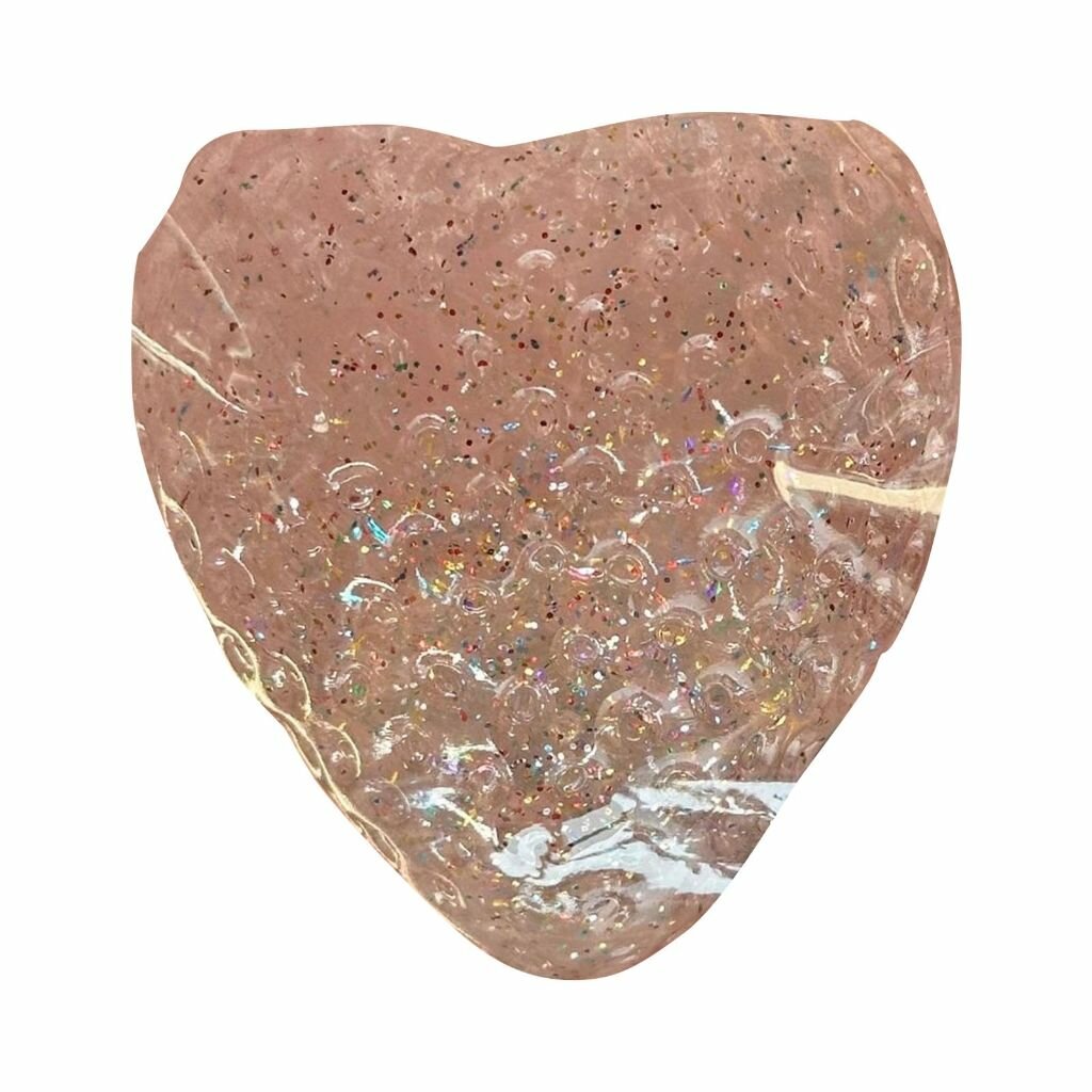 Декомпрессионные игрушки, Цельный клубничный слайм - прозрачный, один