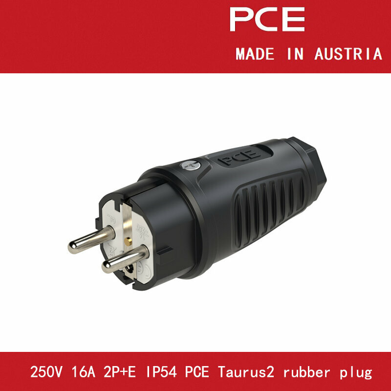 PCE Taurus2 rubber plug 2SL IP54 (black) 0521-SS