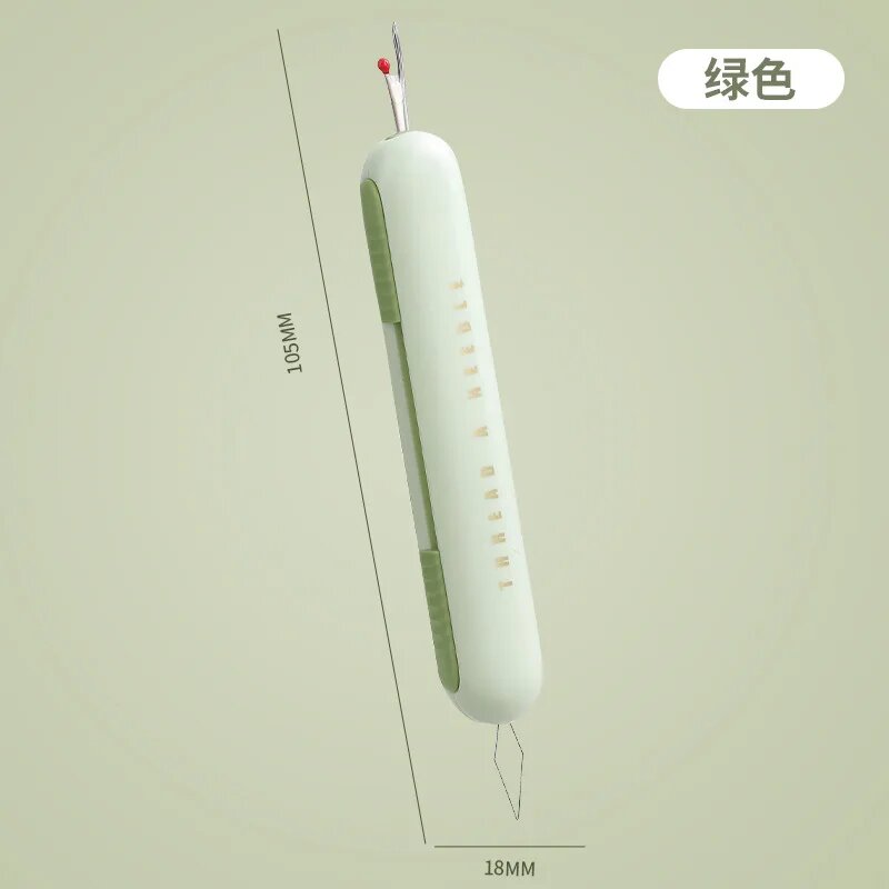 Ниткодеватель игольное 2в1, Белый, Green