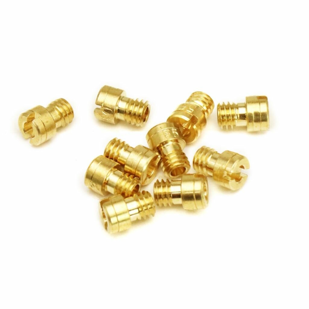 Набор главных жиклеров для карбюратора GY6 50cc 139QMB 4-тактный, простая установка, запчасти для мотоцикла, - 75 98