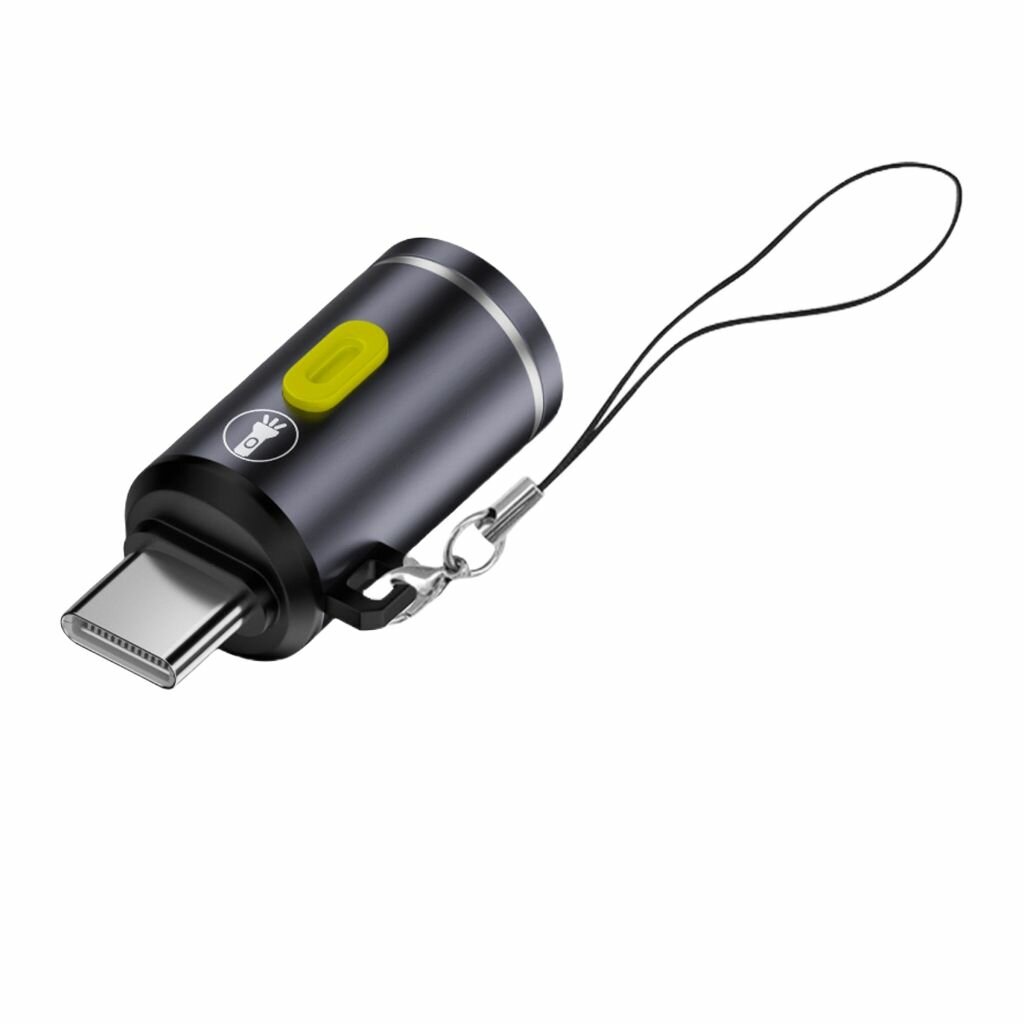 Легкий мини-фонарик типа C USB-фонарики для чрезвычайных ситуаций на открытом воздухе