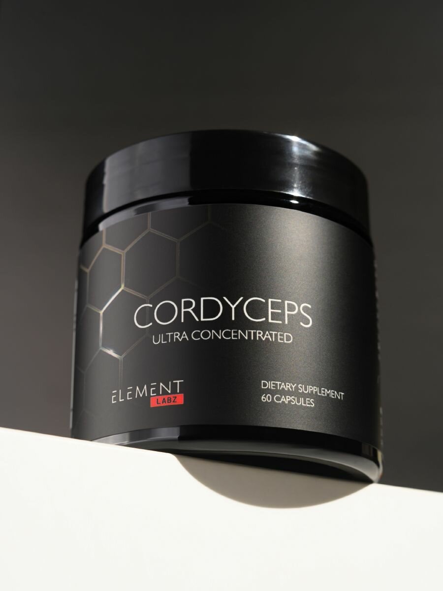 Кордицепс военный (Cordyceps) 500 мг, 60 капсул. Для мужского здоровья, выносливости