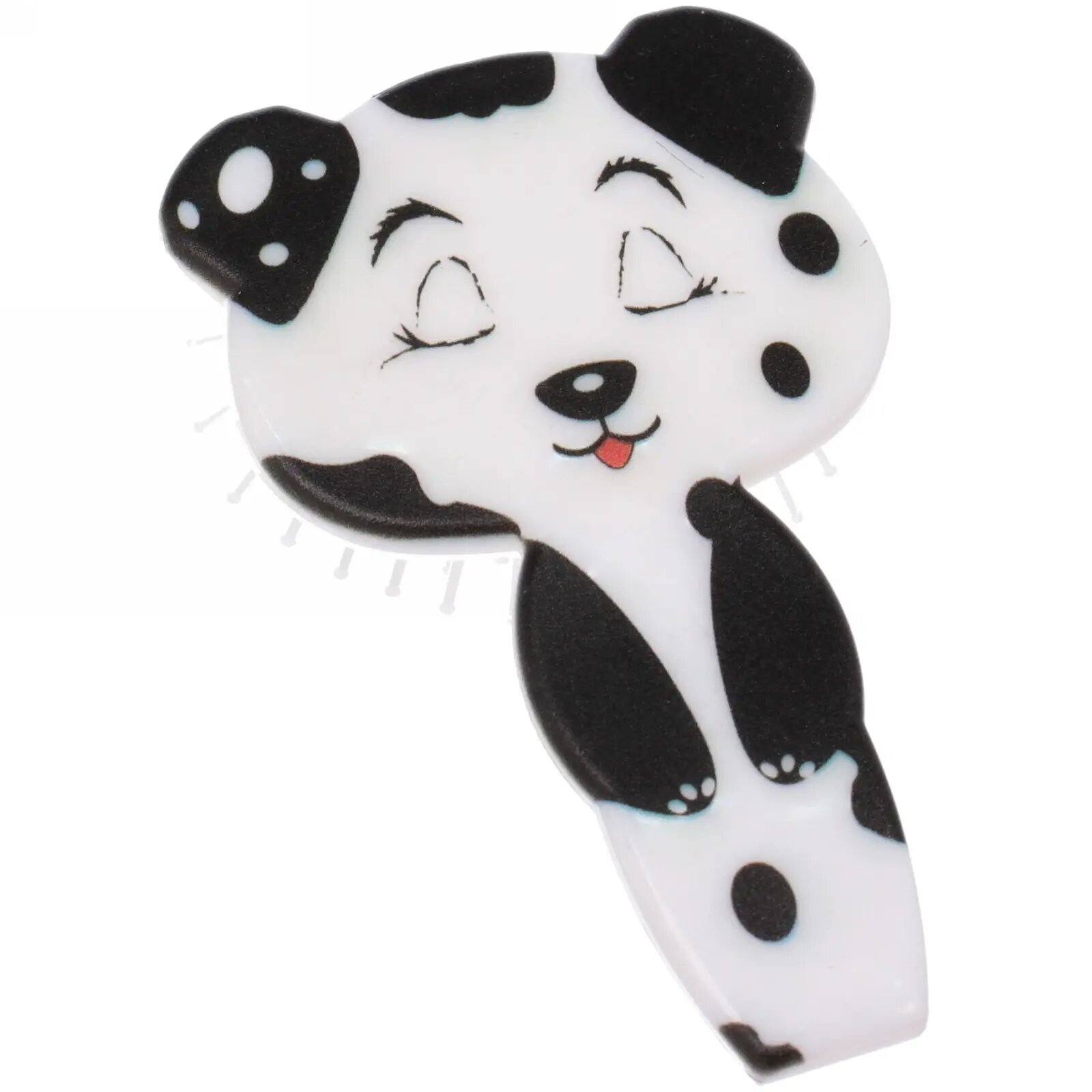 Расческа массажная детская «Zverushka», форма панды, 7х13см, удобная в использовании