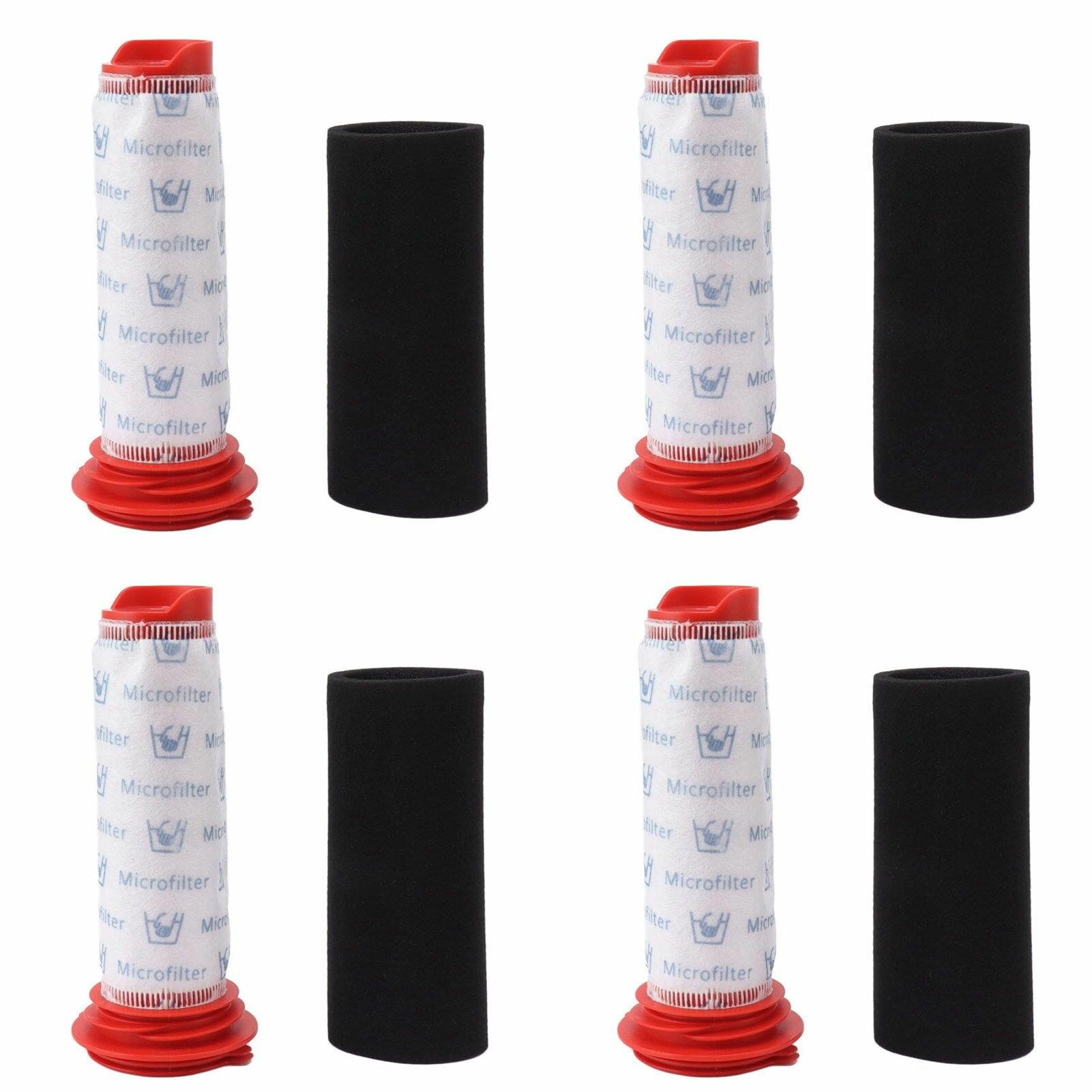 4 фильтра для пылесосов Bosch 754176, 754175, BCH6