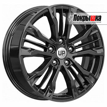 Диски литые Wheels UP Up106 7.0х17/5х114.3 D66.6 ET37.0, New Black