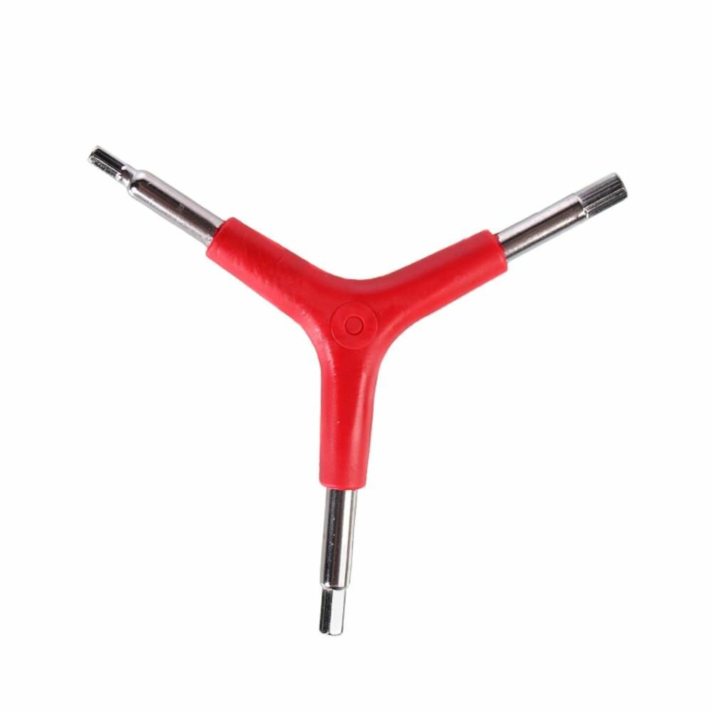 Ключ шестигранный BLACK TOOLS CT-31, высокопрочная сталь с хромированным покрытием, Y-тип, шестигранники 4-5-6мм, обрезиненная рукоятка.