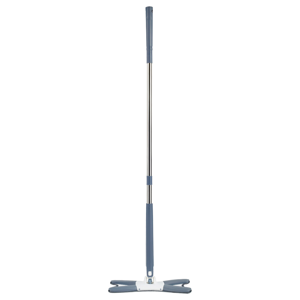 Швабра c отжимом x-type, плоская, OfficeClean Professional, мет. ручка 120 см, две насадки из микрофибры