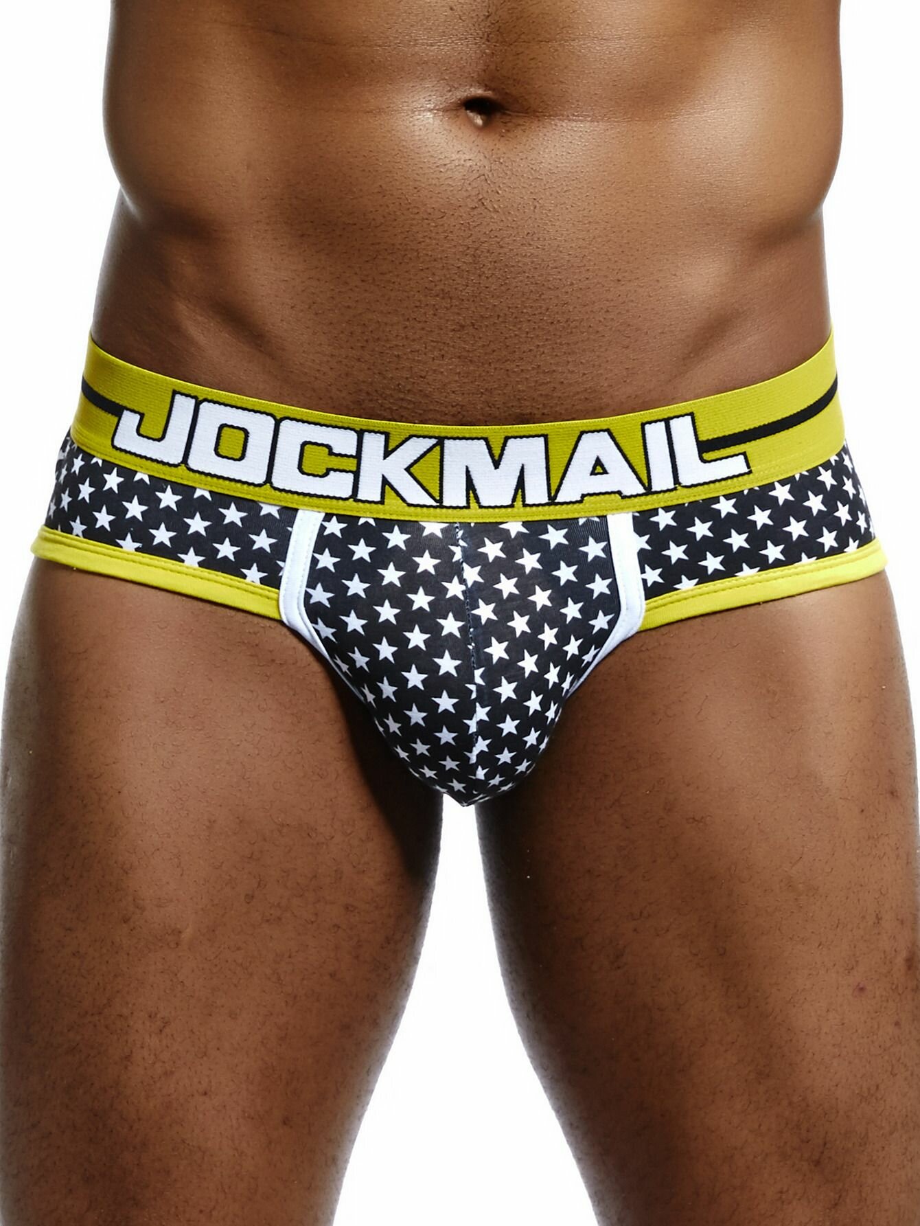 Мужские трусы JOCKMAIL с принтом на низкой талии, удобные и дышащие