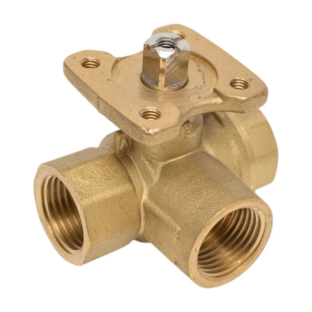 Клапан шаровой трехходовой BVM 3-way DN15-KVS2.5 (BVM) 3-way DN15-KVS2.5, Номинальное рабочее давление pn20