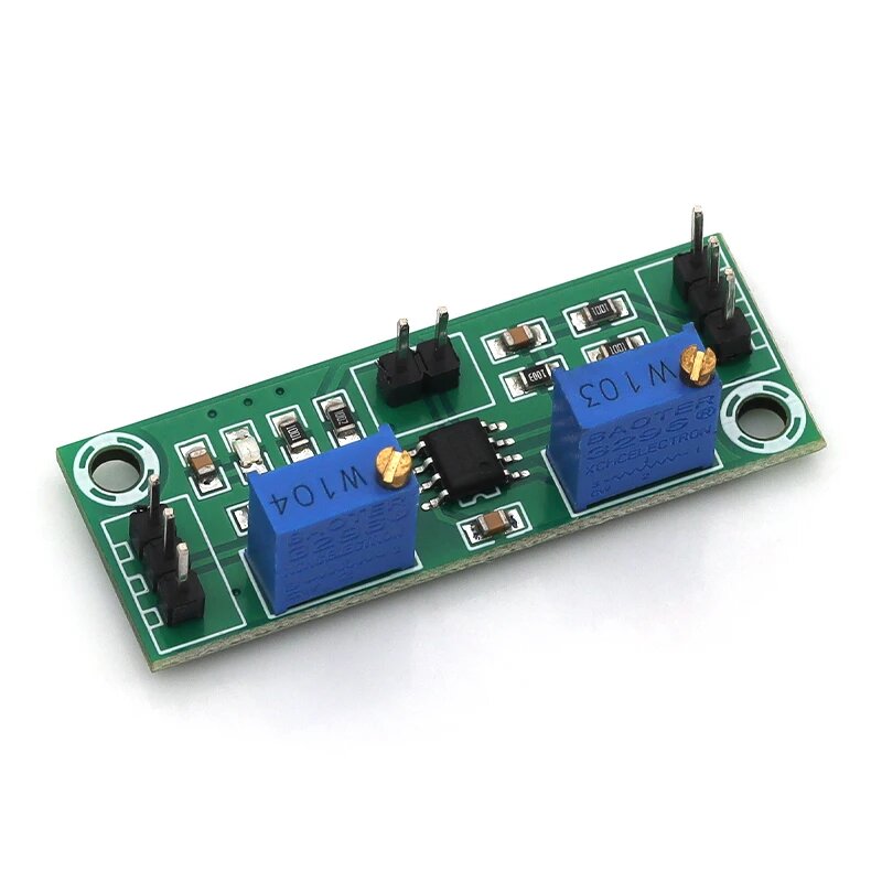 LM358 Усилитель слабого сигнала Усилитель напряжения Вторичный модуль операционного усилителя Одиночный коллектор сигналов мощности — фото 1