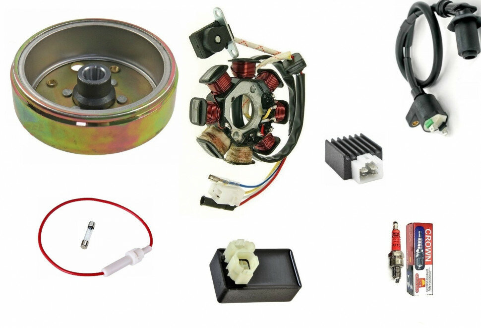 Генератор 139QMB, в сборе