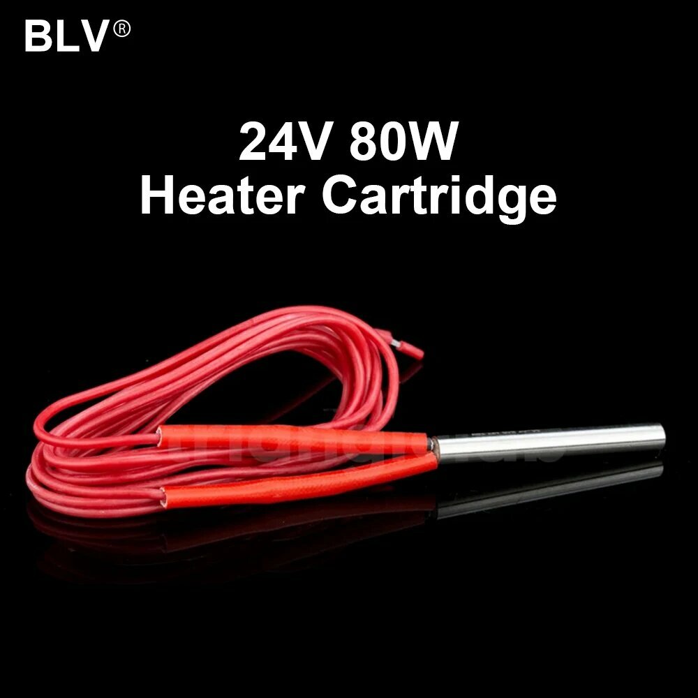 BLV Патронный нагреватель 24V 80W, 3шт