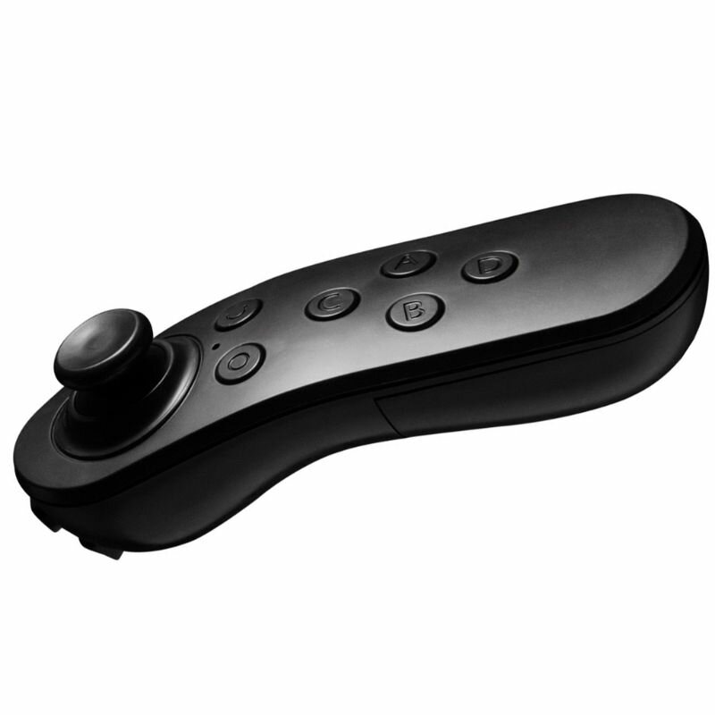 Bluetooth VR ручка для мобильного телефона с дистанционным управлением, игровая беспроводная воздушная мышь, соматосенсорный контроллер, черный беспроводной контроллер игровая ручка