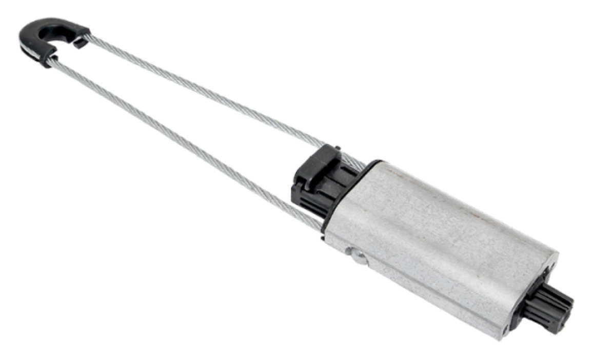 Зажим анкерный EKF / ЕКФ PROxima клиновой PA1500, 1x50-70 мм², нагрузка до 15кН, pa-1500 / крепеж для проводов и кабелей