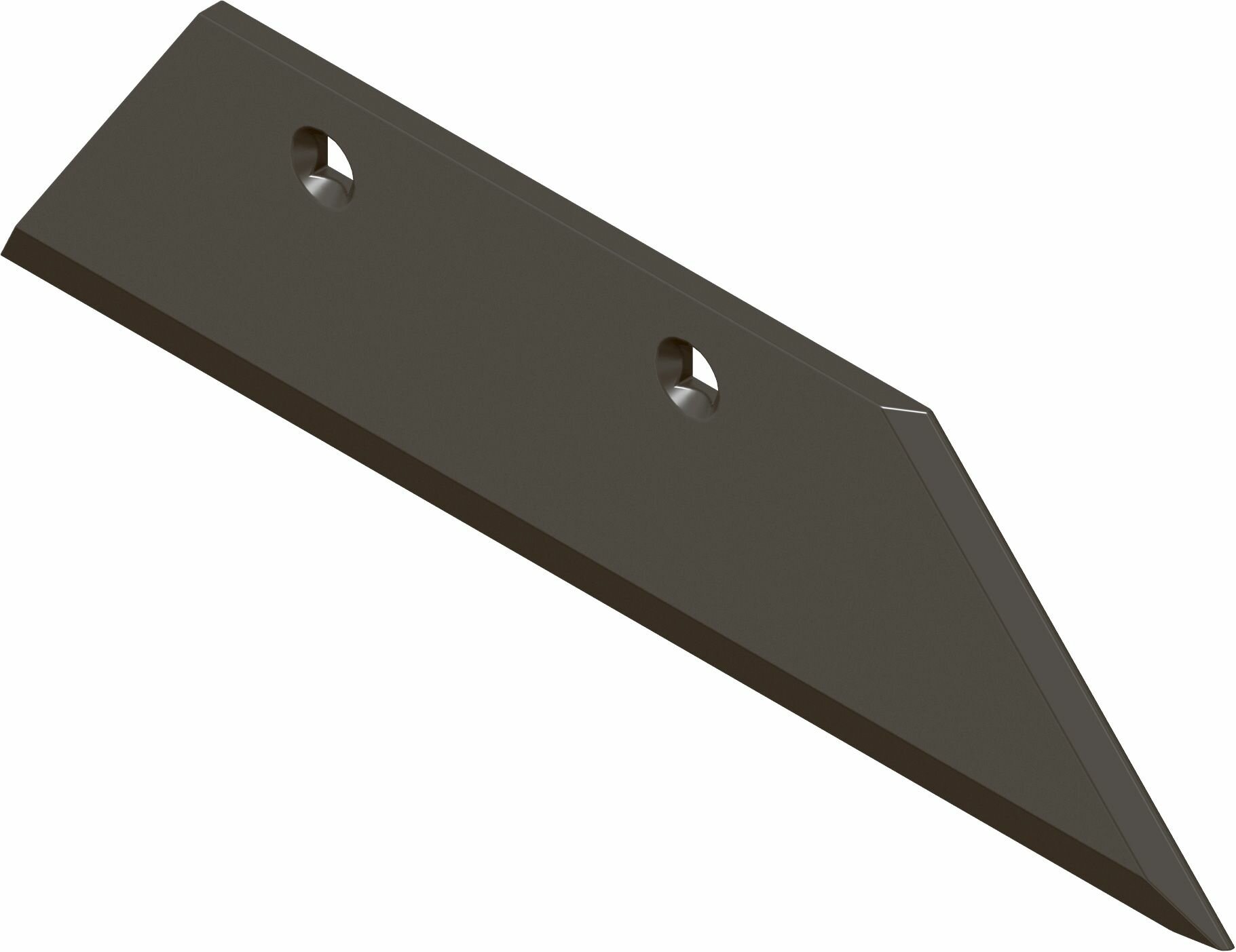 ПЛП 01.007 правый лемех для лемешных плугов ПЛП оригинальная запчасть МЗШ