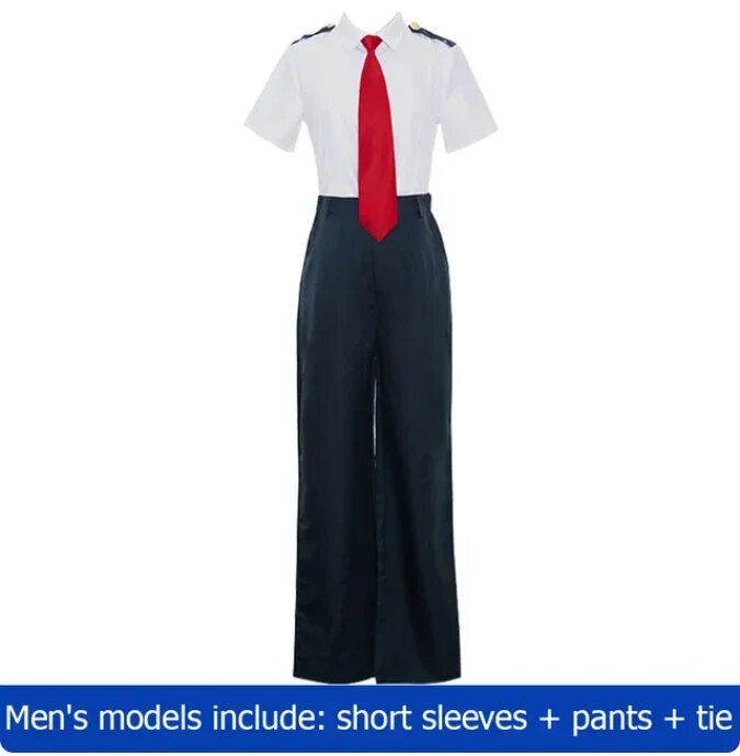 Косплей костюм My Hero Academia Midoriya Izuku / Todoroki Shoto HMCN L, Shirt Pants Tie