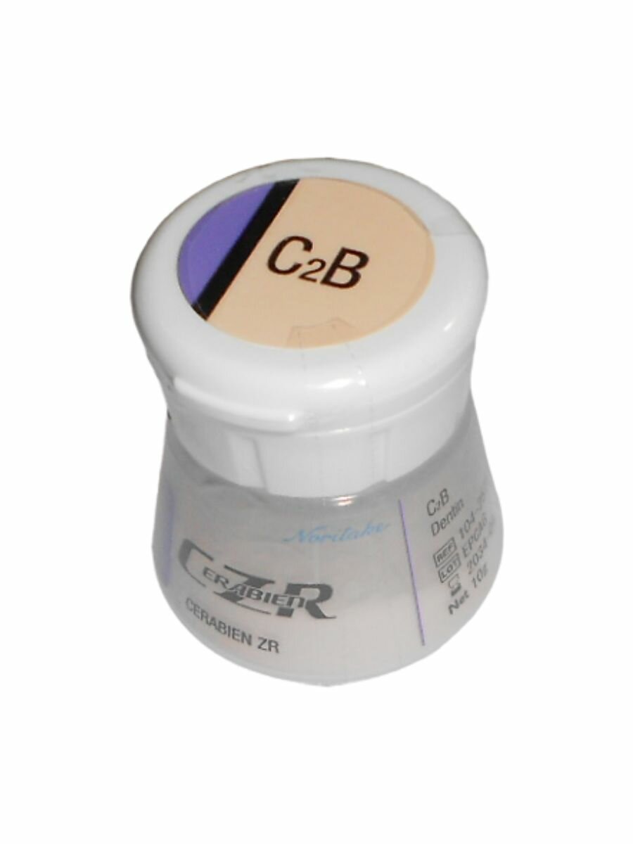Масса керамическая для циркона CZR Норитаки (Noritake) Дентин C2B (10 гр)